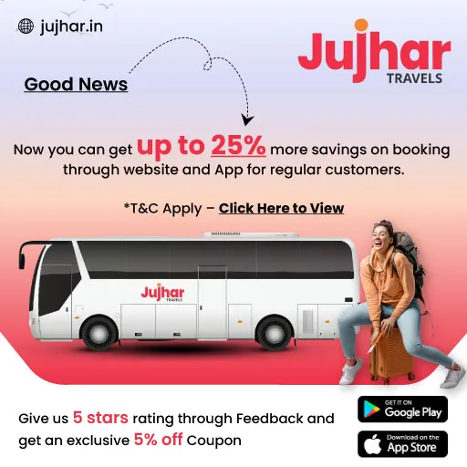 Jujhar Travels | ONLINE BUS TICKET BOOKINGS & TRAVEL SERVICES
